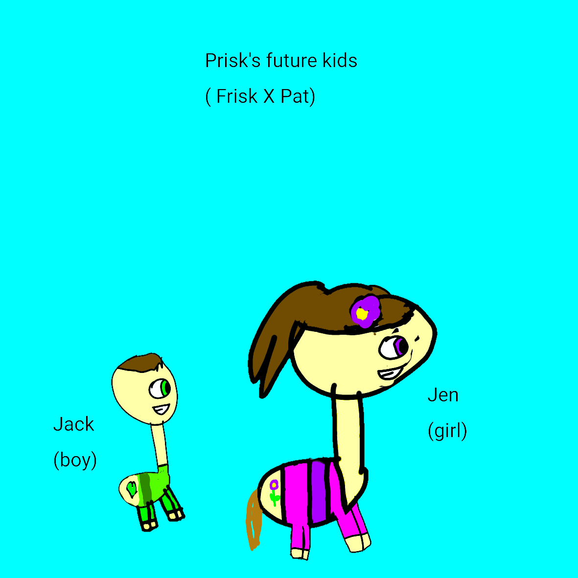 frisk X Pat's future kids - ibisPaint