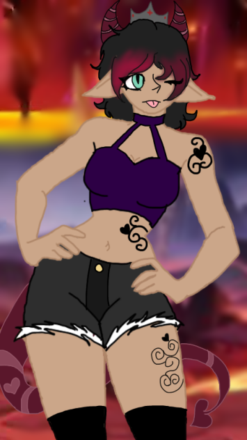 Lyra the Queen of Demons - ibisPaint