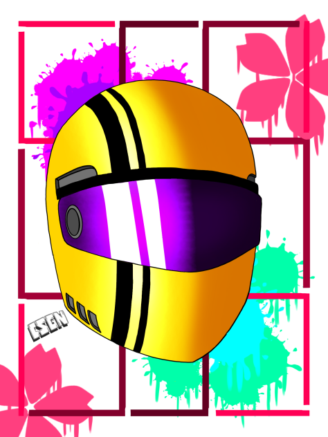 Golden Helmet [reupload] - ibisPaint
