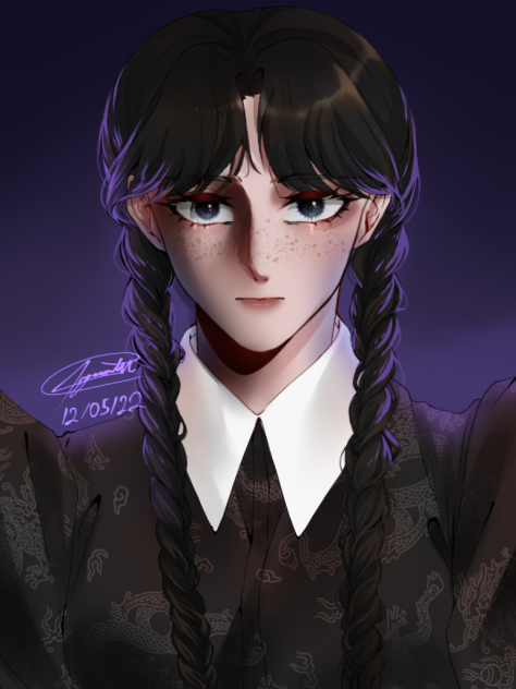 Wednesday Adams - ibisPaint