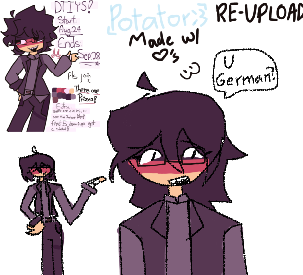 The “Pls join” DITSY - ibisPaint