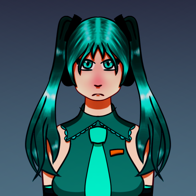 Old Drawing of Miku - ibisPaint