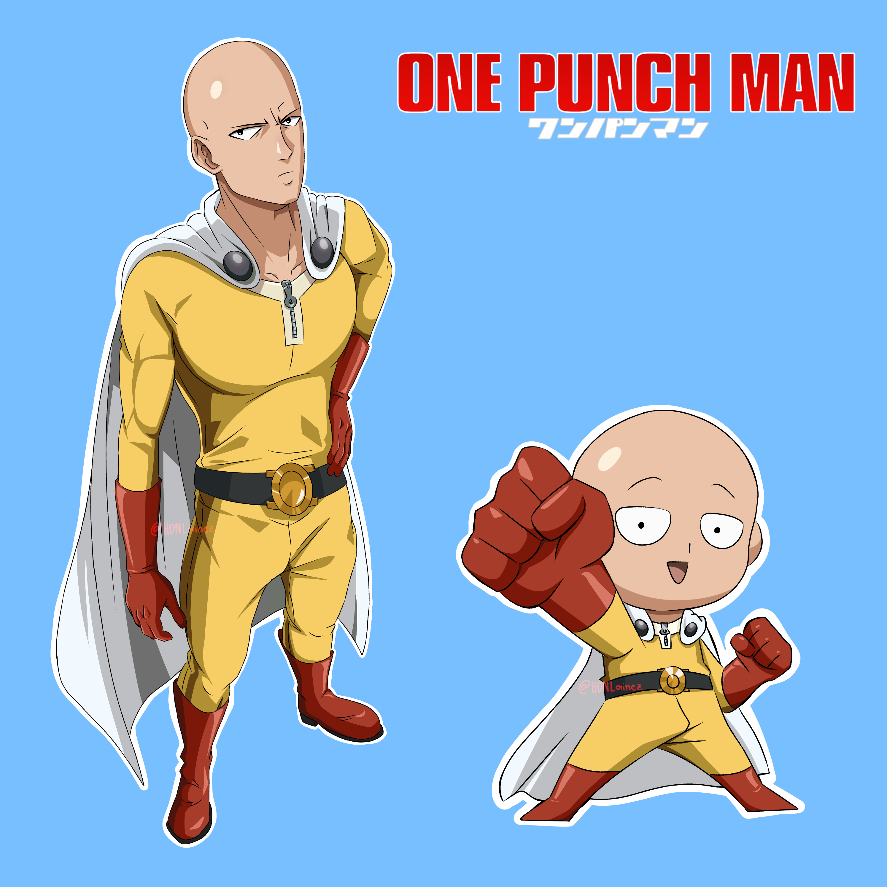 Saitama (One Punch Man) - ibisPaint