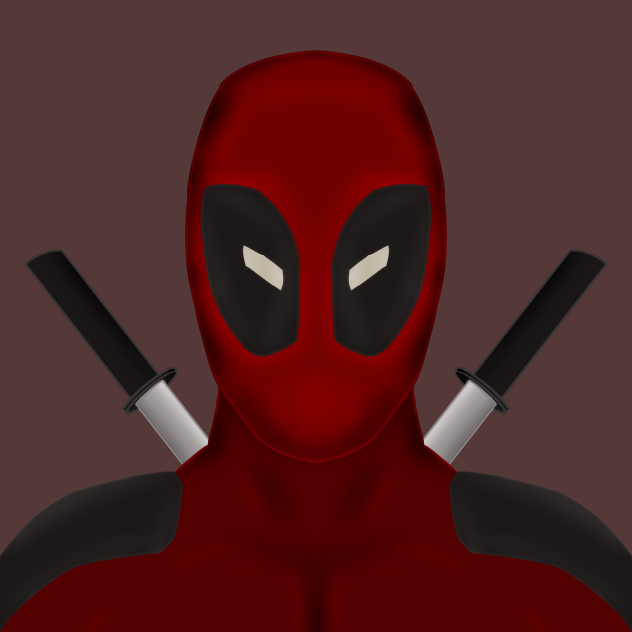Deadpool headshot - ibisPaint
