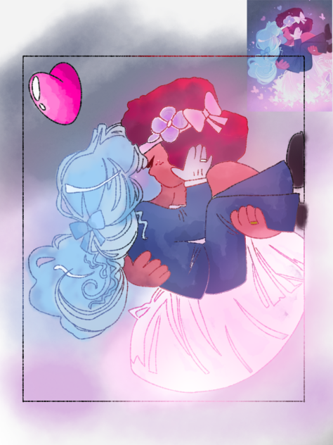 Ruby and Saphire - ibisPaint