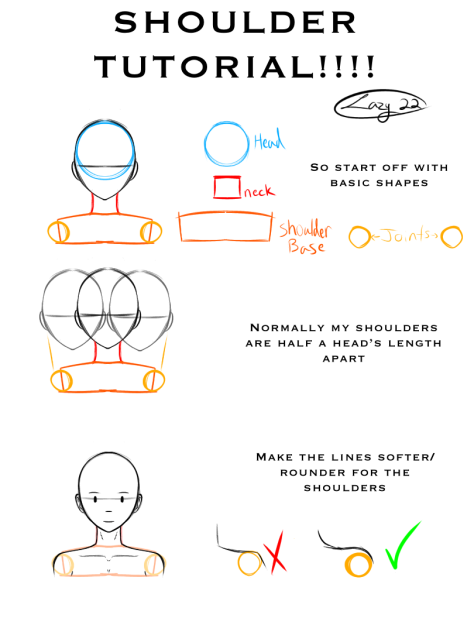 Shoulder tutorial!!!! - ibisPaint