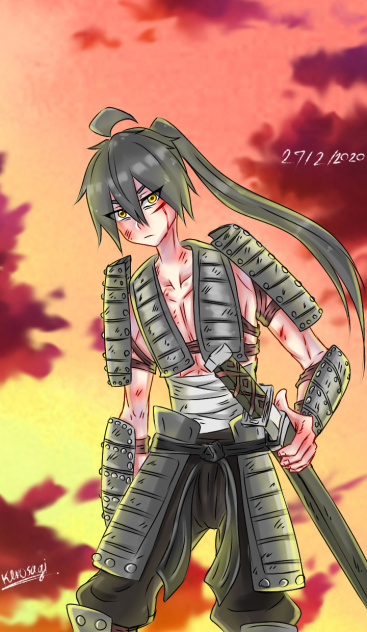 samurai yaiba - ibisPaint