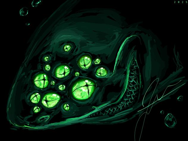 the infinite staring contest - ibisPaint