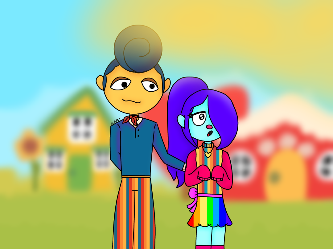 {Wally y Sabrina} - ibisPaint