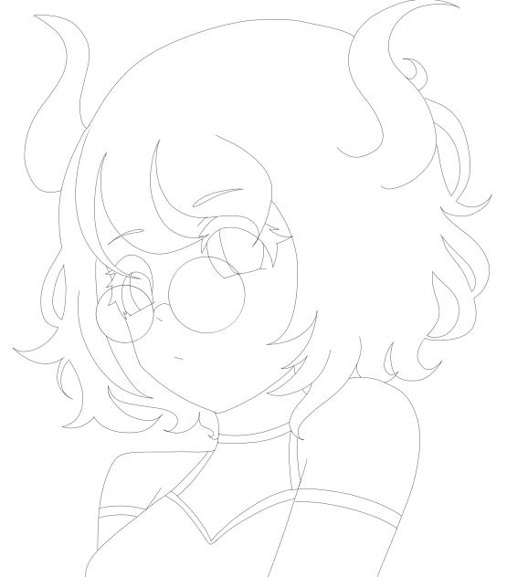 Chibi Viyaura Coloring Page - ibisPaint