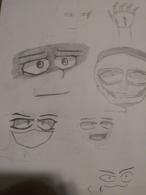 hehe drawing on paper - ibisPaint