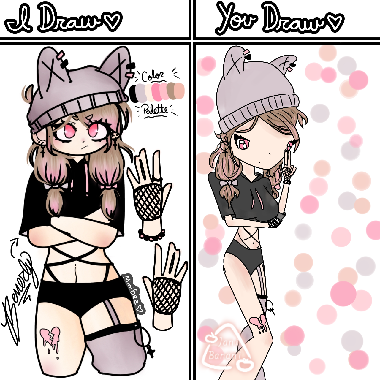 collab with Mini bee! - ibisPaint