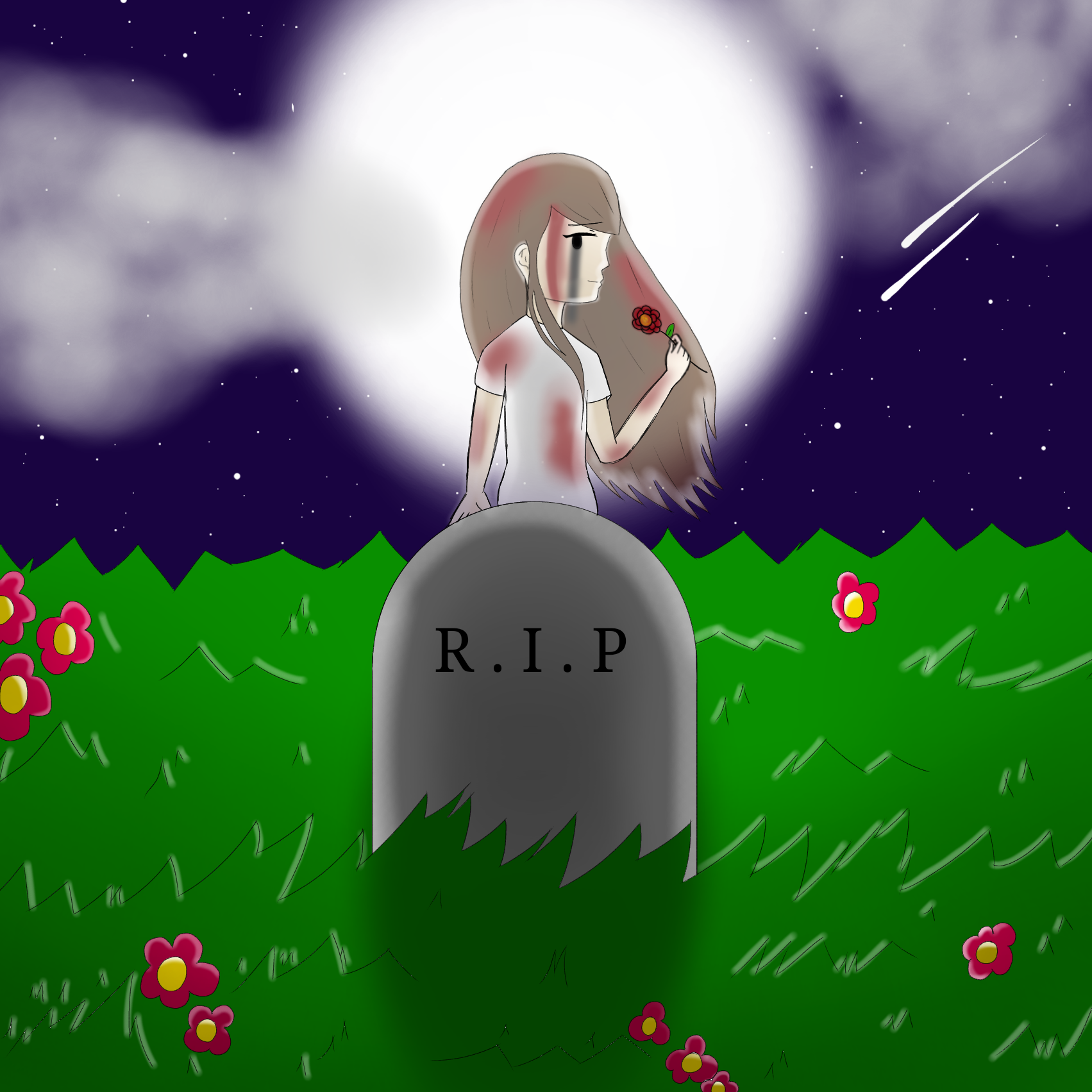 Don't worry, Just a dead girl - ibisPaint