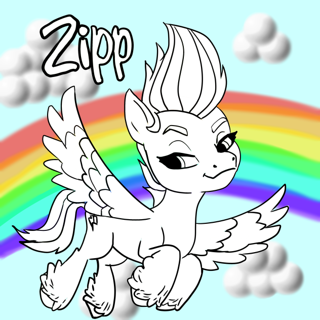 zipp coloring page - ibisPaint