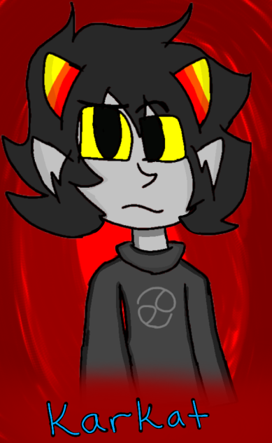 Karkat- homestuck - ibisPaint