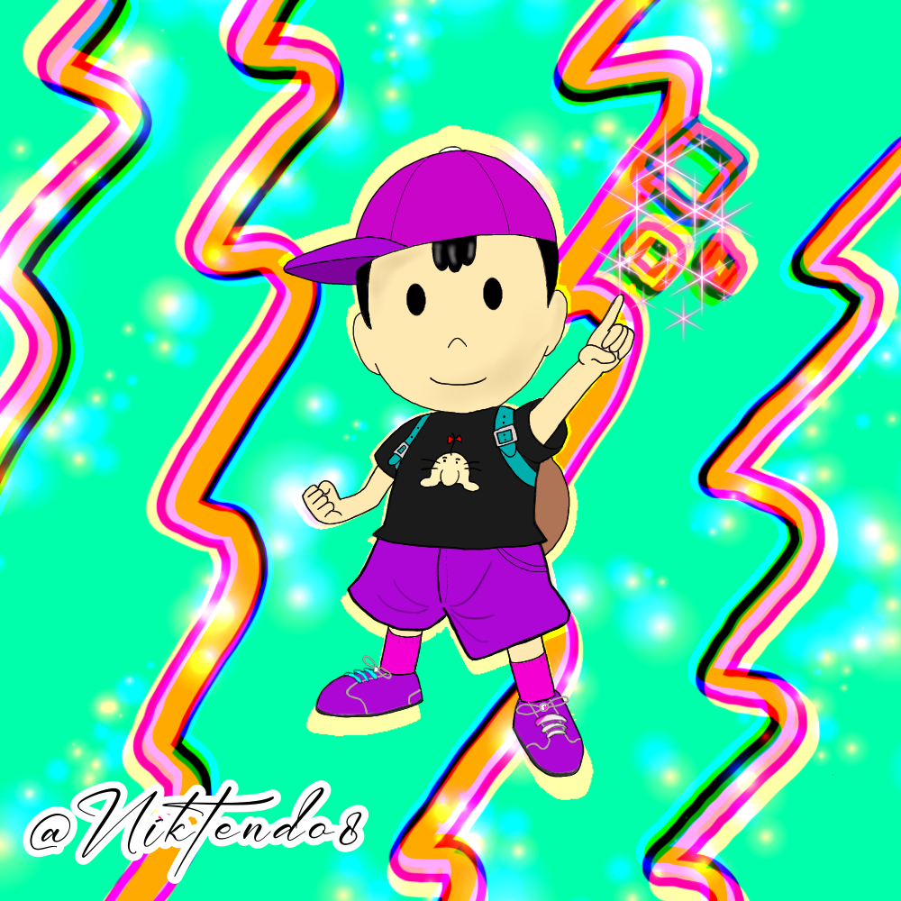 Ness (Smash Alt) - ibisPaint
