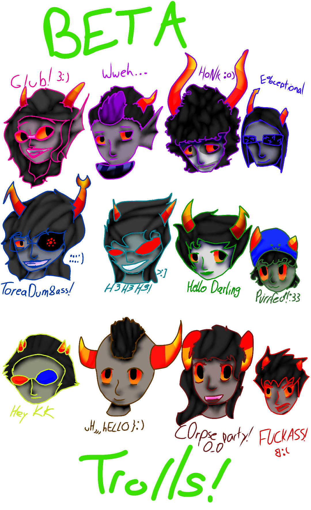 Beta Trolls - ibisPaint