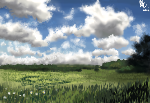 Tree land - ibisPaint