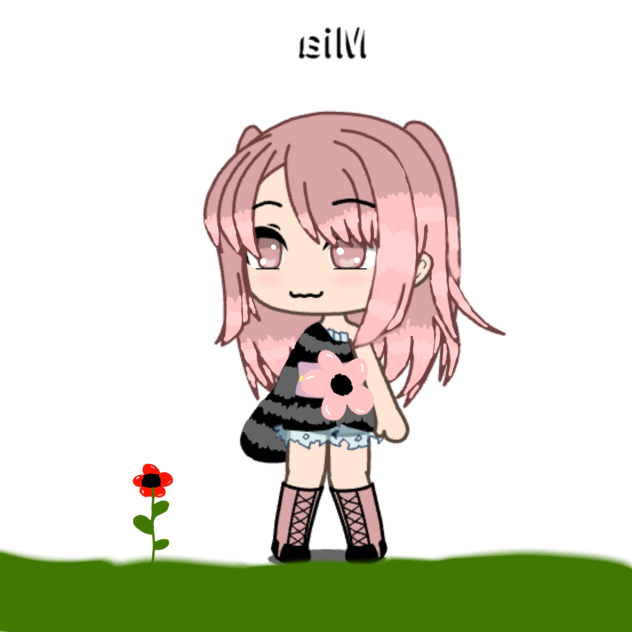 flowery day with mia - ibisPaint