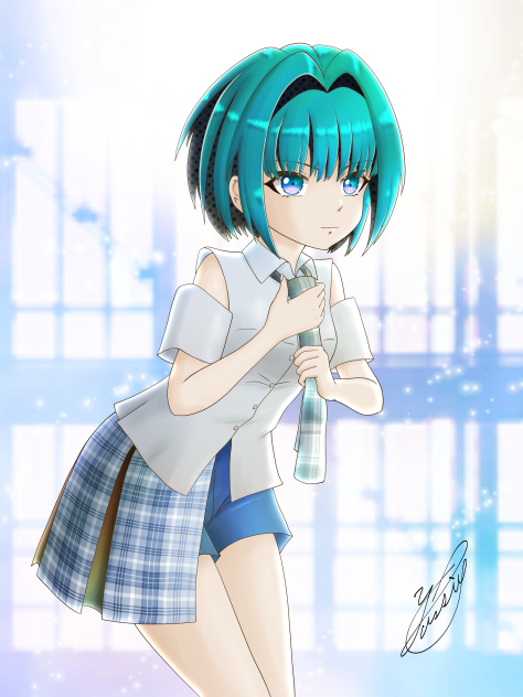 Put on my tie - ibisPaint