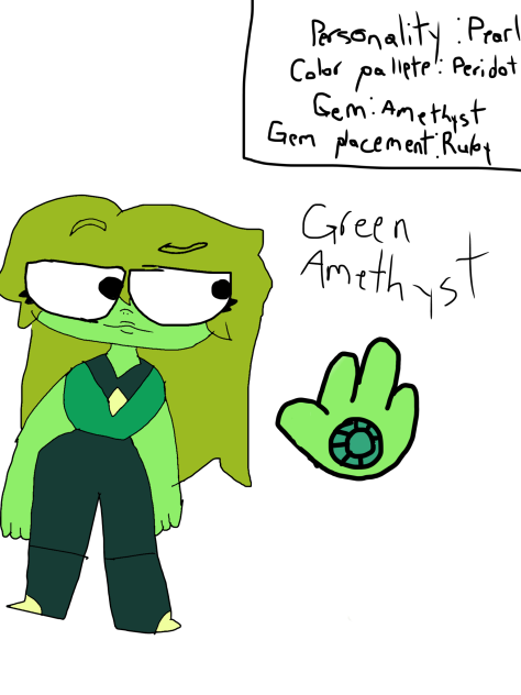 Green amethyst - ibisPaint