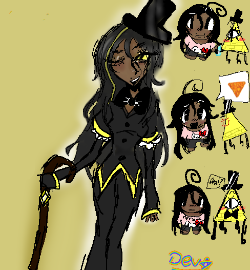 me if I was possessed by bill - ibisPaint