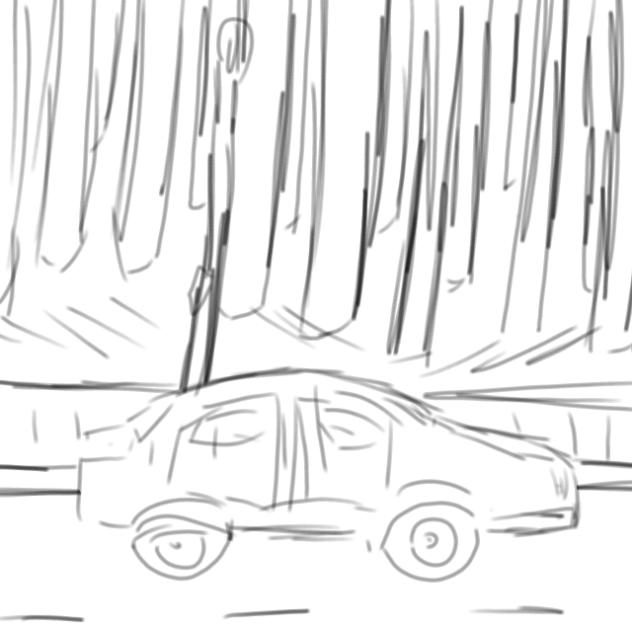 Car Crash - ibisPaint