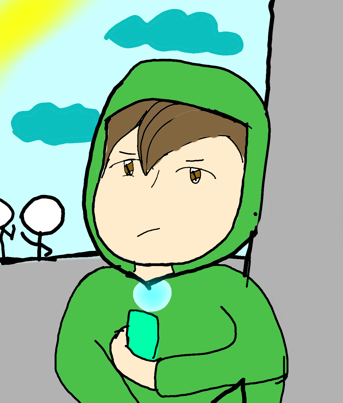 The angry Boy - ibisPaint