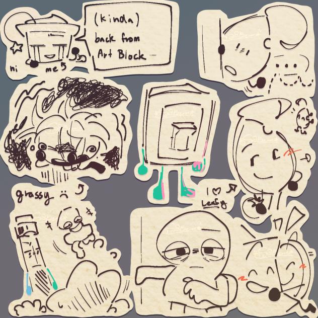 recent episode doodles - ibisPaint