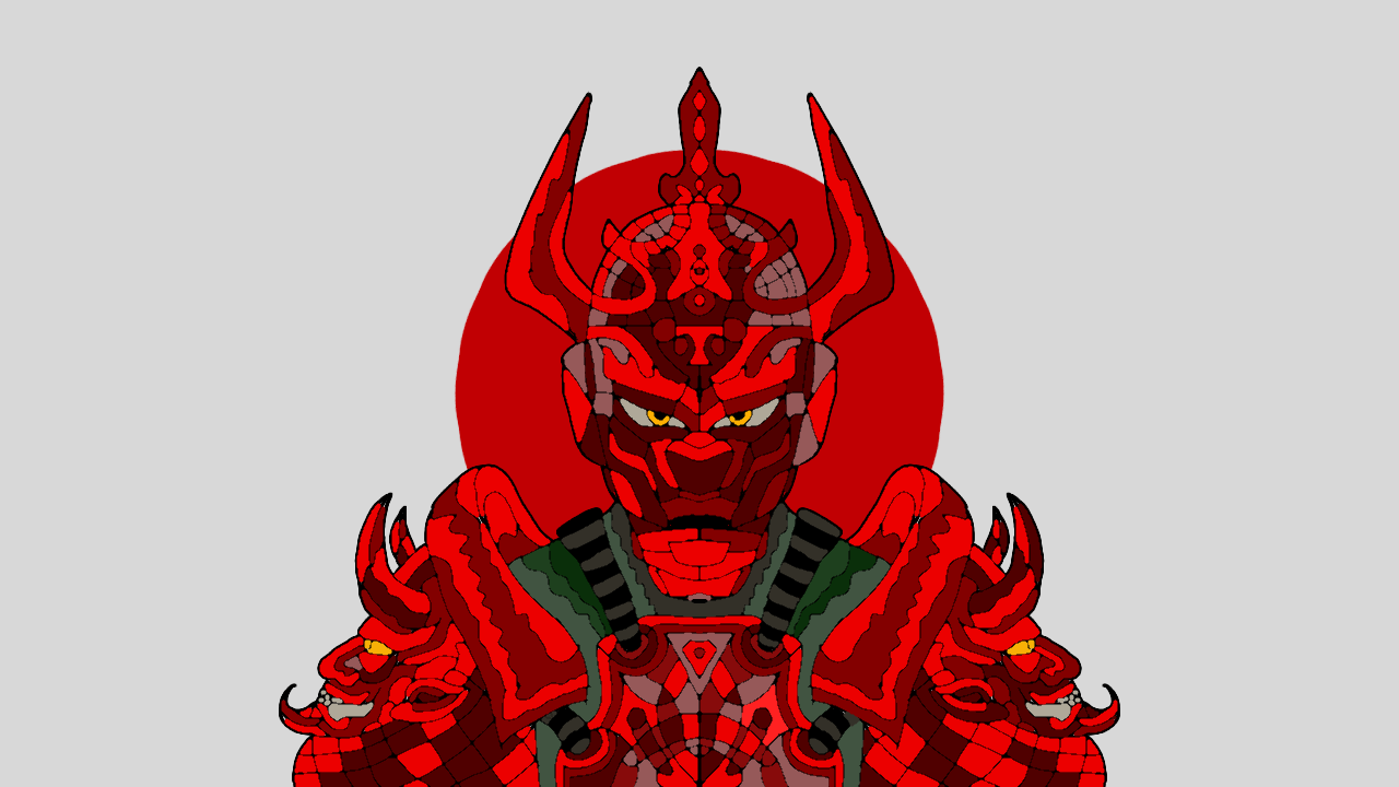 red samurai - ibisPaint
