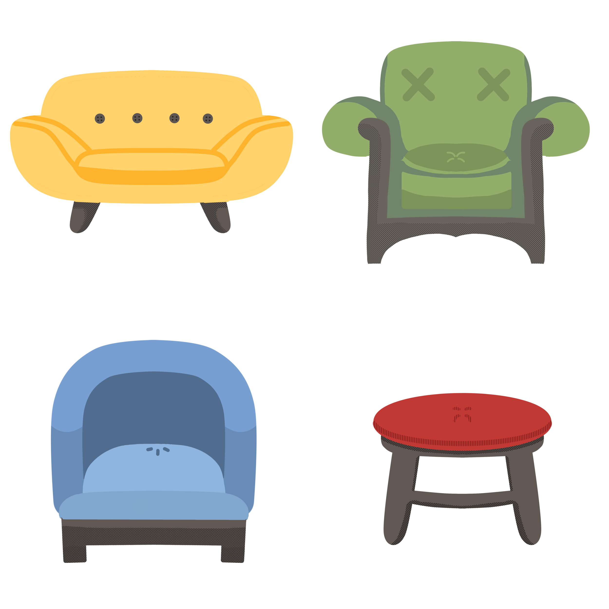 Chair Clip Arts - ibisPaint