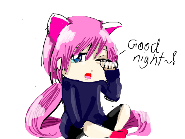 Sleepy Chibi - ibisPaint