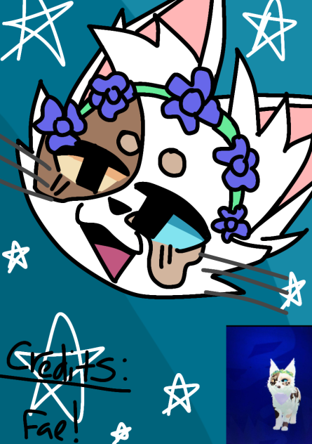 Crystal! Fae's warrior cat! - ibisPaint