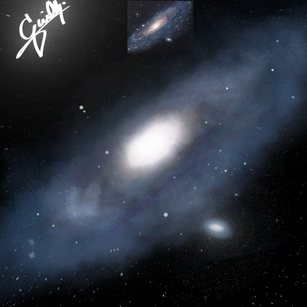 Andrômeda Galaxy - ibisPaint