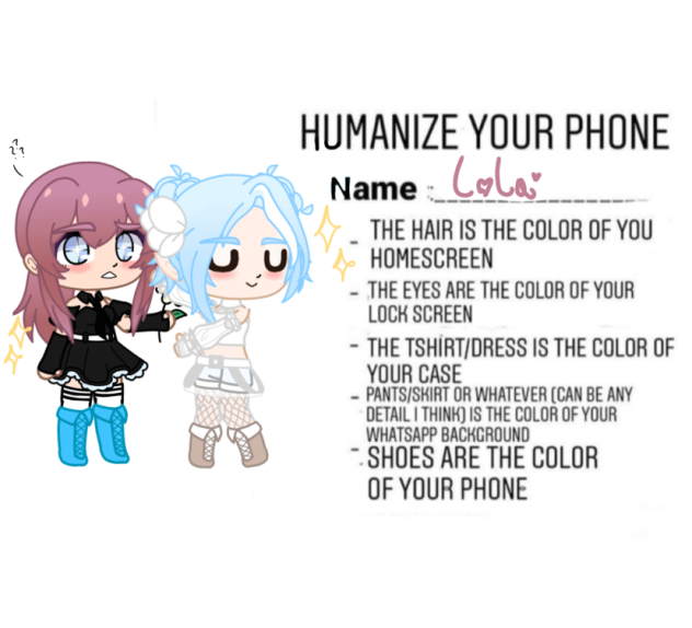 Y’all I humanized my phone - ibisPaint