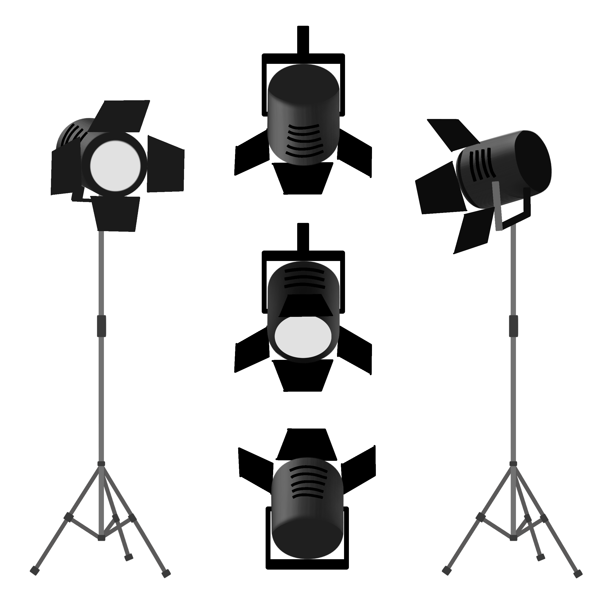 Stage Lights Vectors2 - ibisPaint