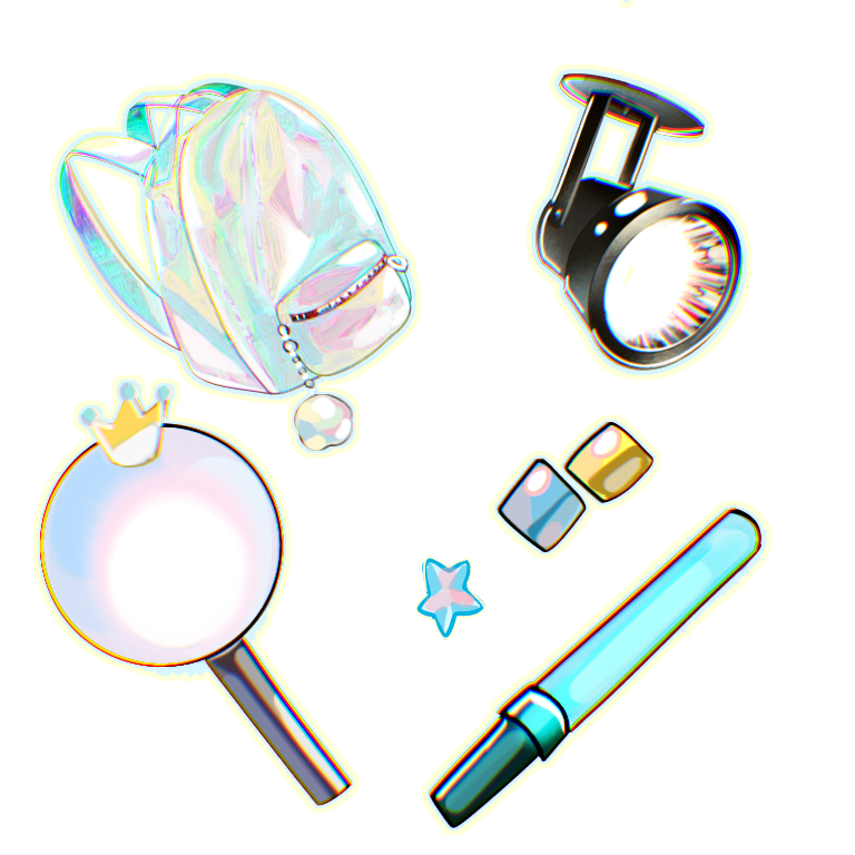 y2k fashion concert stamp - ibisPaint