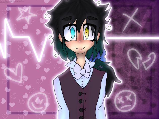 Samy the sweet waiter ☕ - ibisPaint