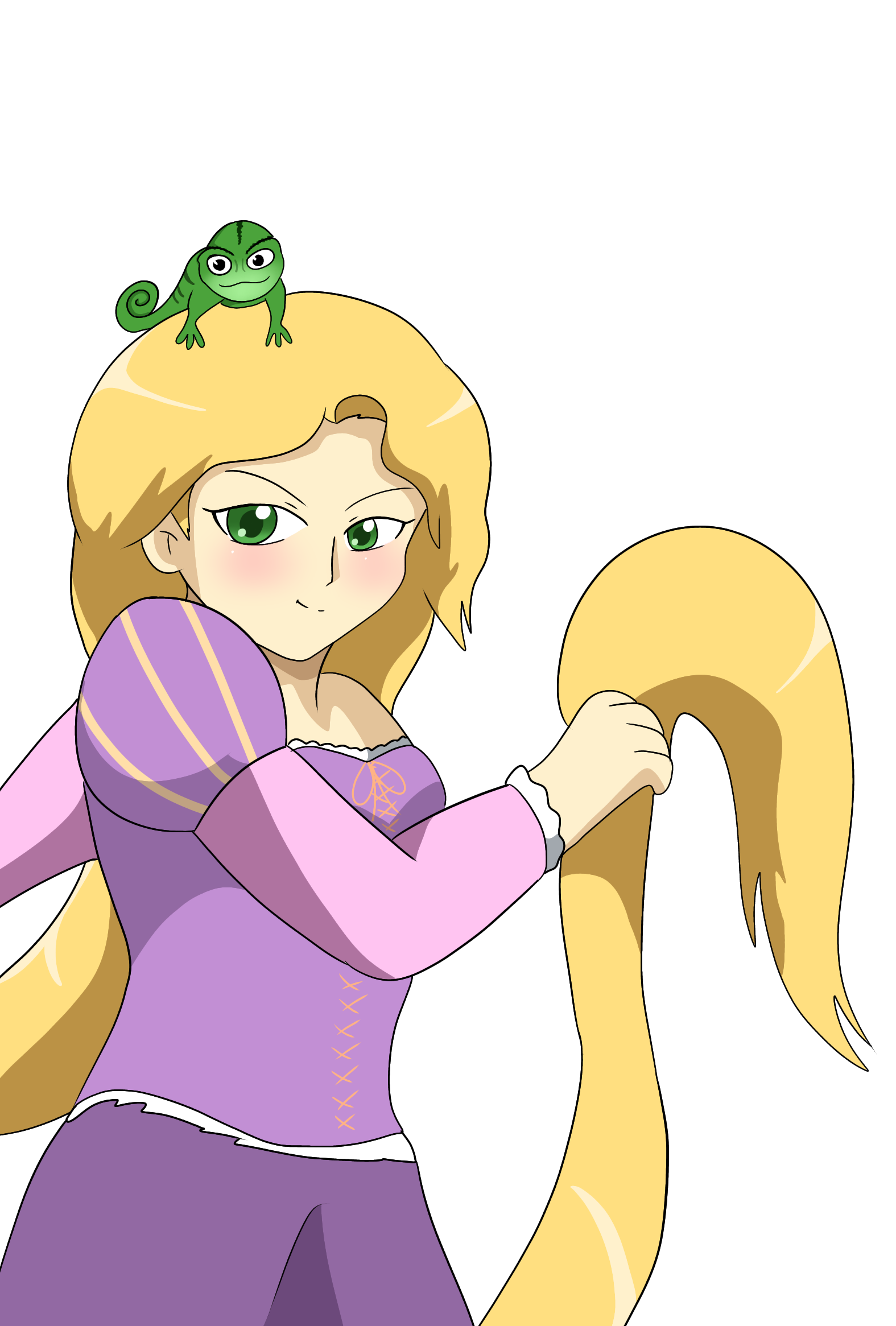 Rapunzel Time - ibisPaint