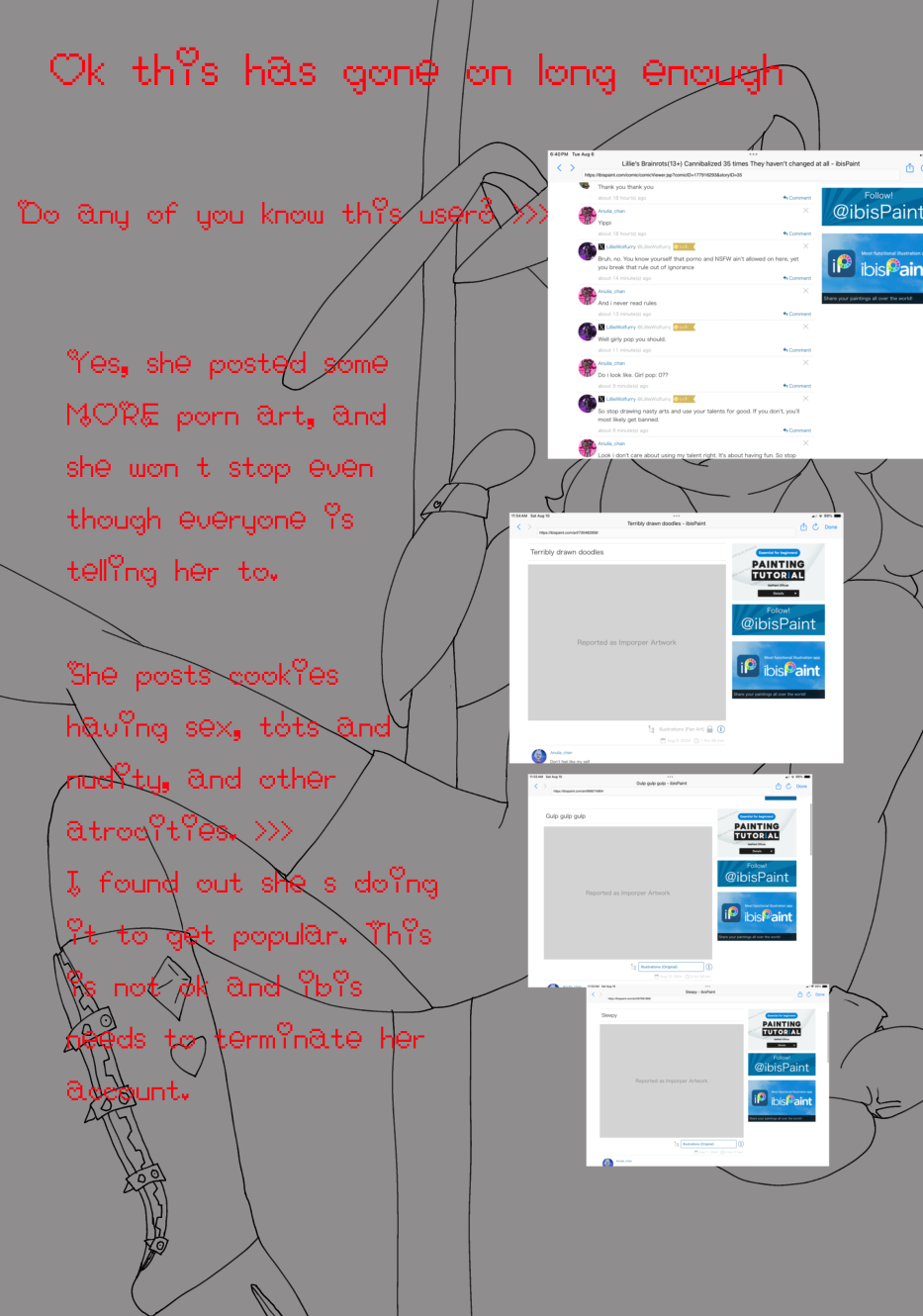 She needs to go. - ibisPaint