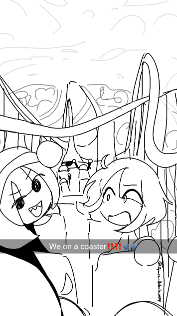 She went outside OMG - ibisPaint