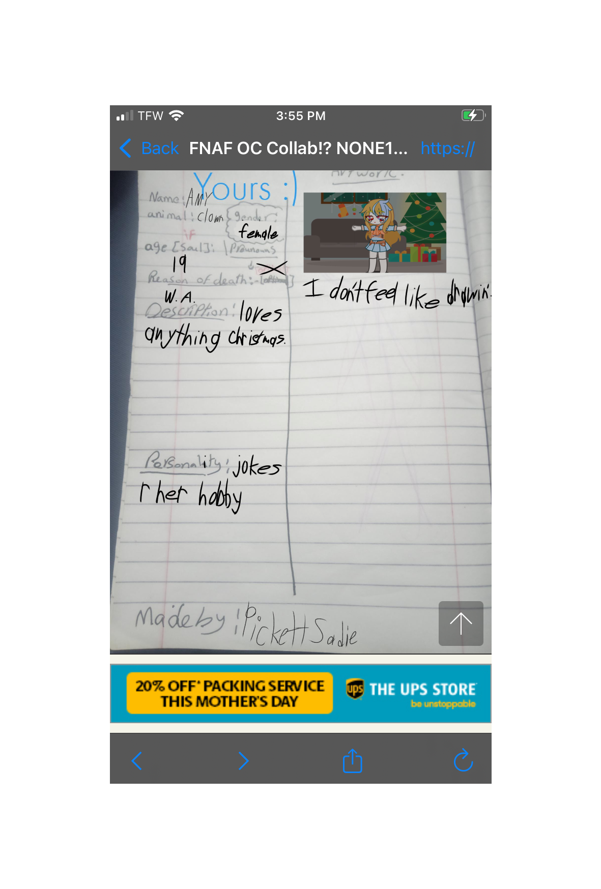 Hhh yea I hate me too. - ibisPaint