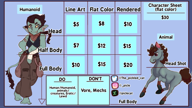 commission info sheet - ibisPaint