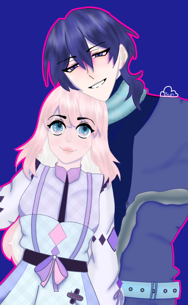 kumoori character exchange - ibisPaint