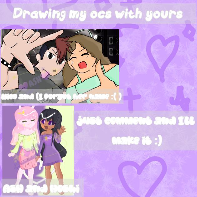 Drawing my ocs with urs - ibisPaint