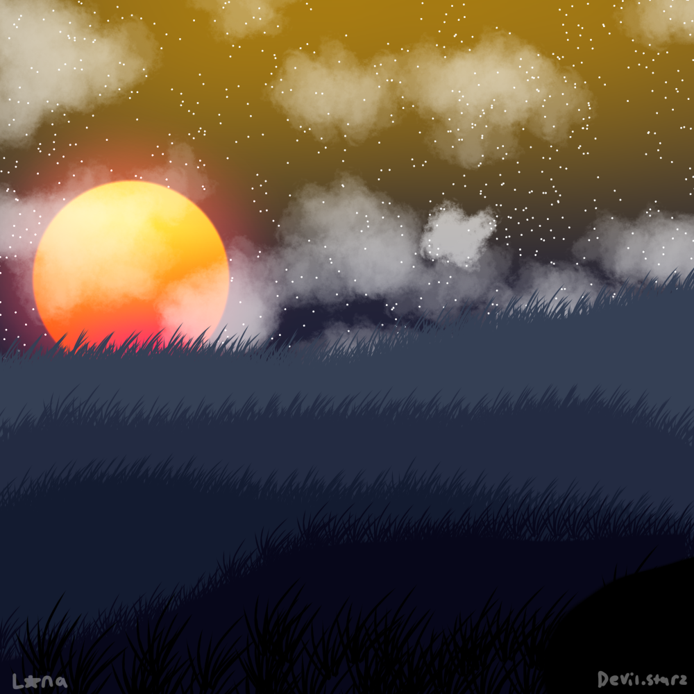 Sunset - ibisPaint