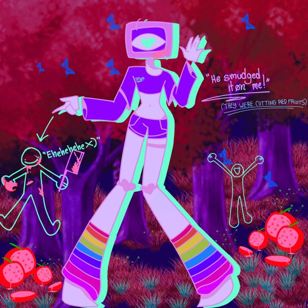 CAUSALLY WEIRDCORE FOR A WEIRDKID👁️🍎 - ibisPaint