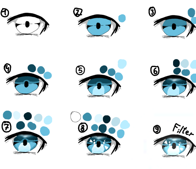 Eye tutorial 2 - ibisPaint