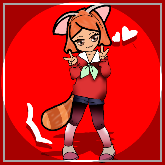 Edit de “TURNING RED” (Mei) - ibisPaint