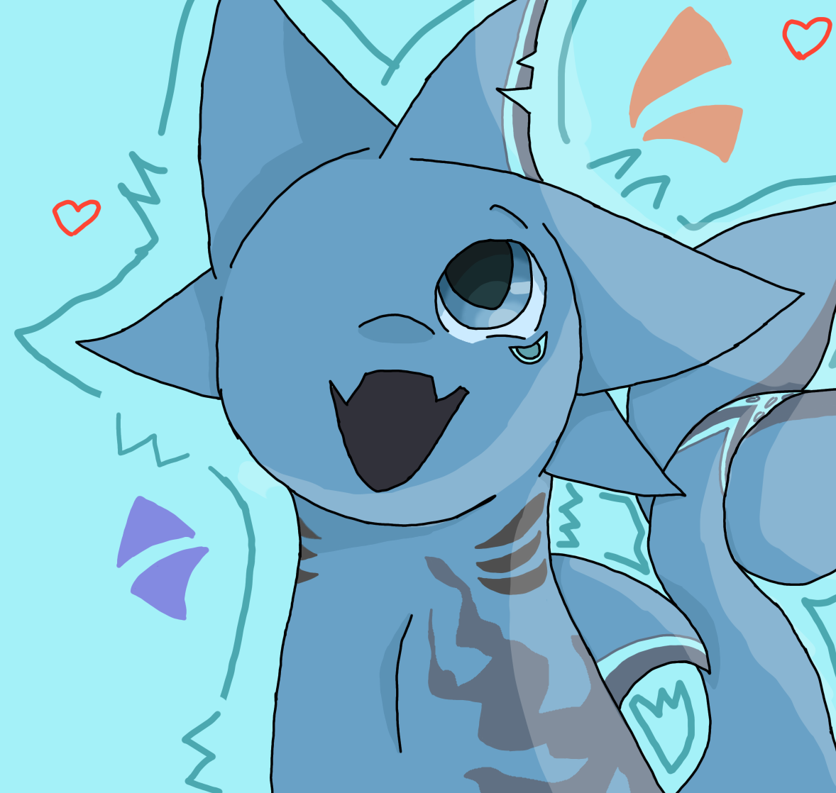 🫐🐈Cat Or Shark🦈🫐 - ibisPaint